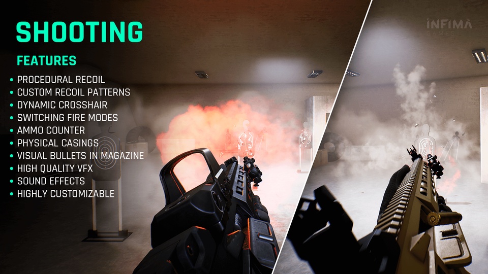 Realistic Assault Rifle FPS Template UE5 2025 - Free Daz 3D Models