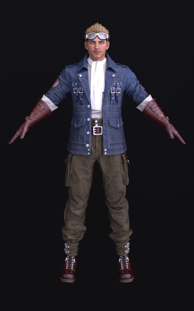 Final Fantasy VII Rebirth Cid (repost) 2025 - Free Daz 3D Models