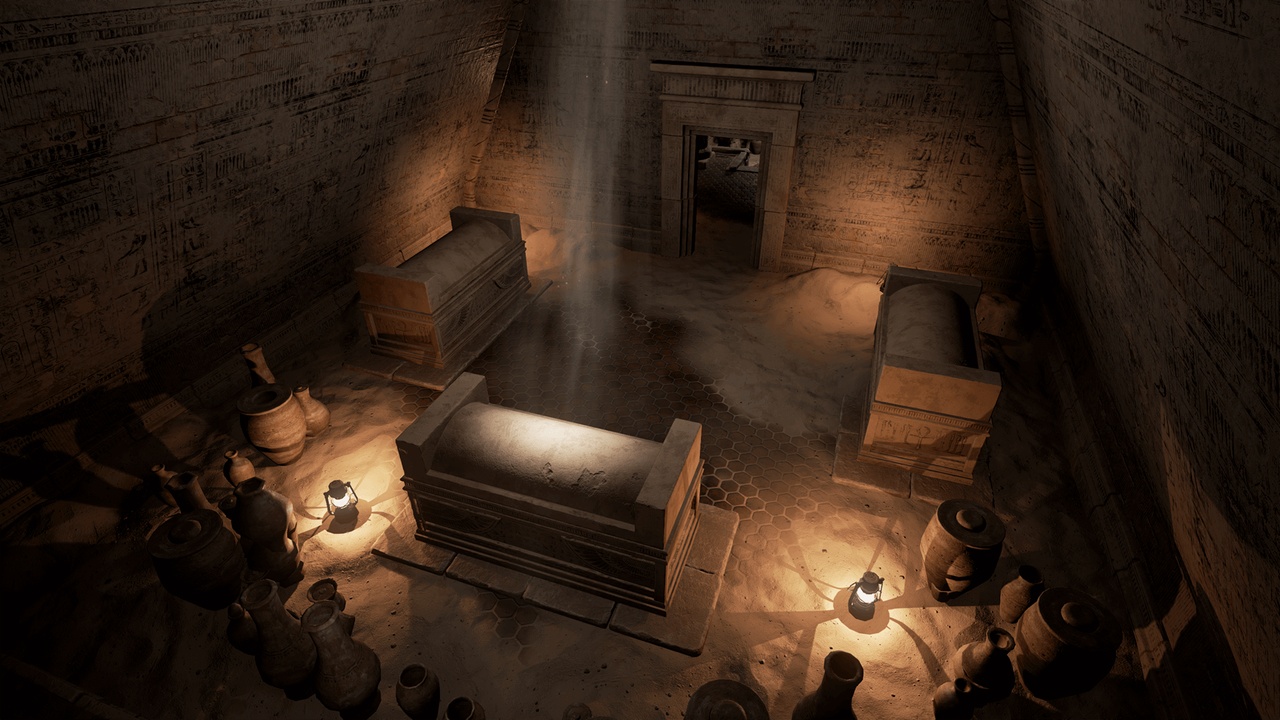 Ancient Egypt Tomb Kit UE4 .26 2025 - Free Daz 3D Models