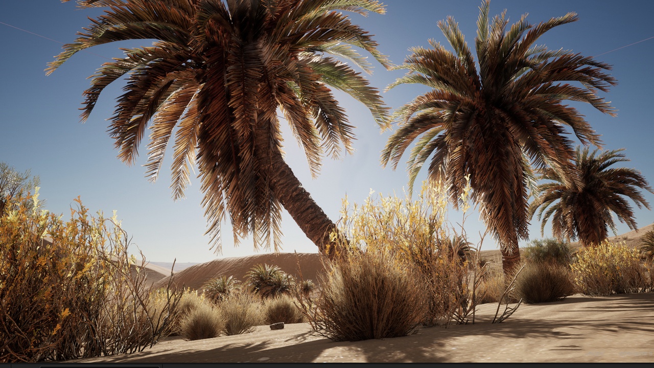 Desert Vegetation UE5.0 2026 - Free Daz 3D Models