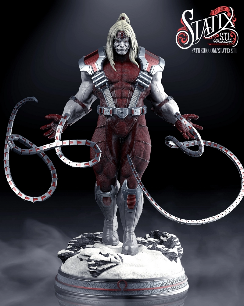 Omega Red 3D Model STL Print 2025 - Free Daz 3D Models
