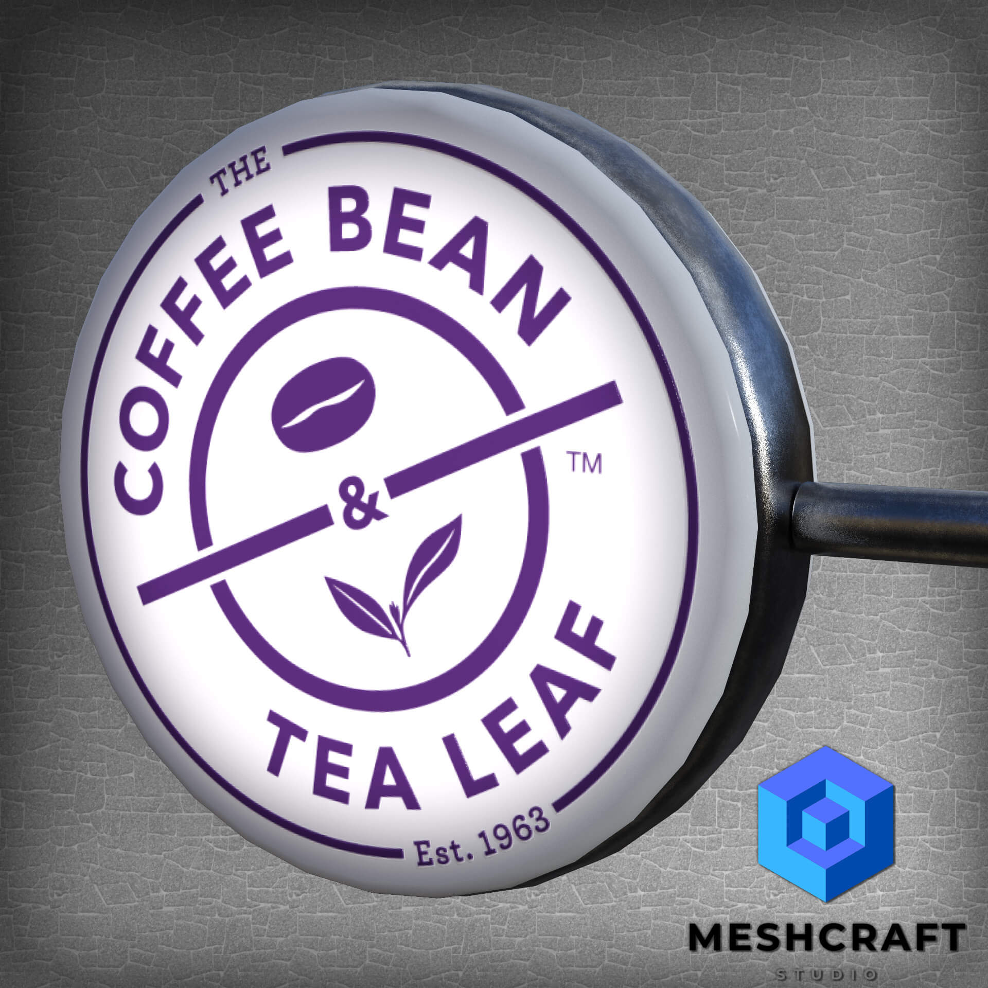 Light-Up Round Wall Sign [Request]