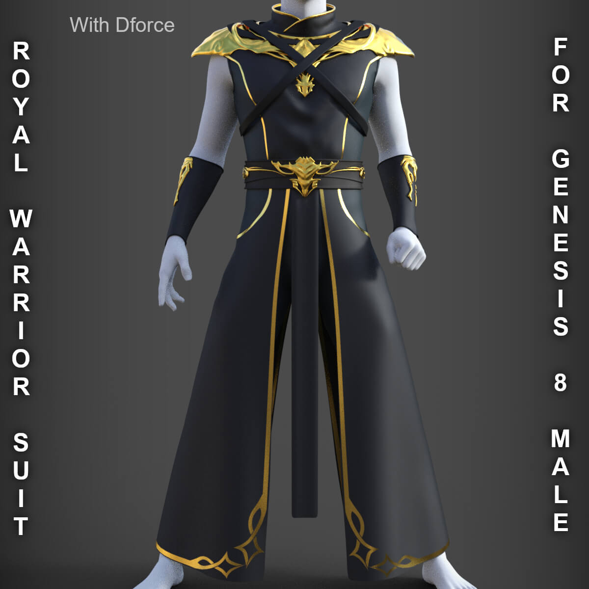 Royal Warrior Suit For Genesis 8 Males [Request]