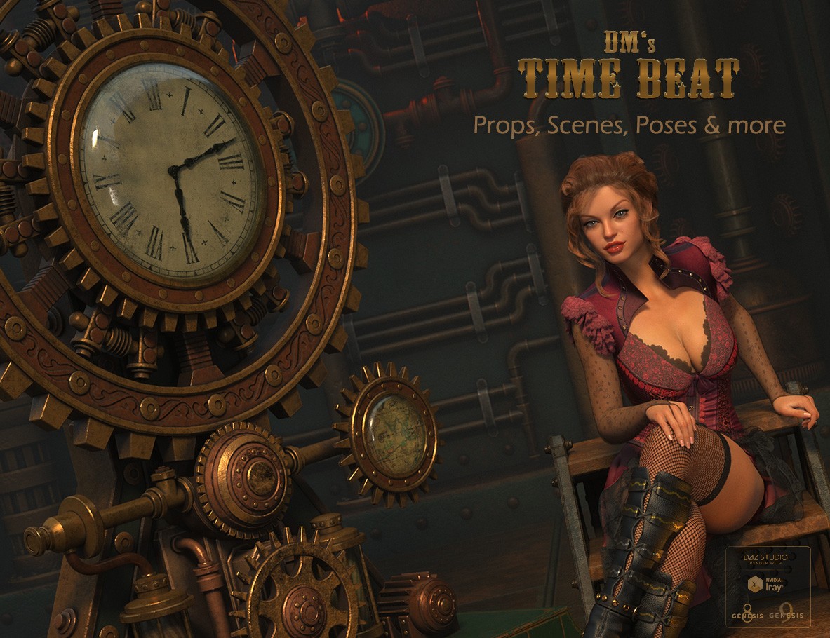DMs Time Beat 2025 - Free Daz 3D Models