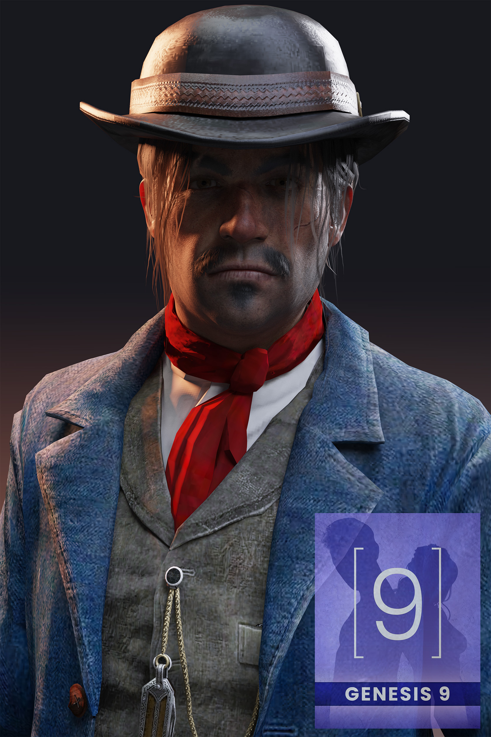 RDR2 Javier Escuella For G9 (Repost) 2025 - Free Daz 3D Models