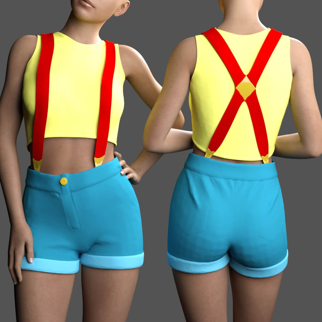 MS Misty Outfit (G8F And G9) [Request]