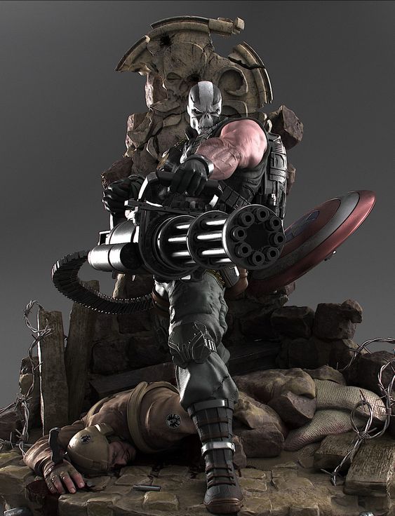 Crossbones 3D Model STL Print 2025 - Free Daz 3D Models