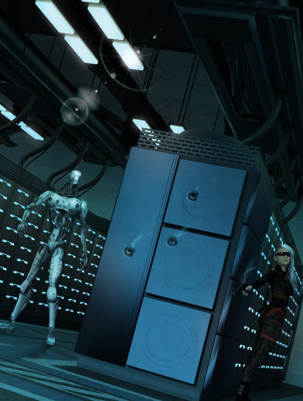 Cryptocurrency Mining Server Farm Iclone 2025 Free Daz 3d Models