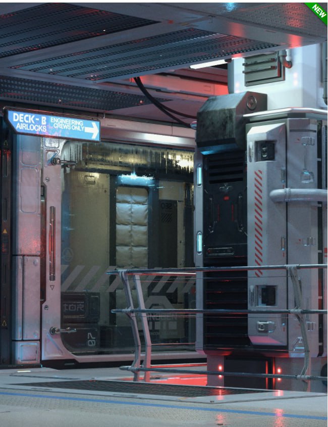 Eclipse Room (Iclone) 2025 - Free Daz 3D Models