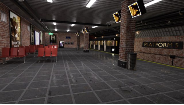 Subway Platform (Iclone) 2025 - Free Daz 3D Models