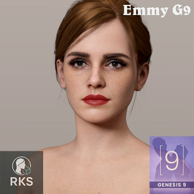 RKS Emmy For Genesis 9 2025 - Free Daz 3D Models