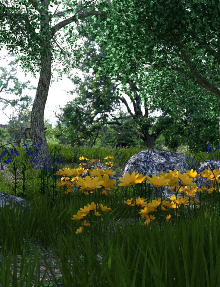 My Little Space In Nature [REPOST] 2026 - Free Daz 3D Models