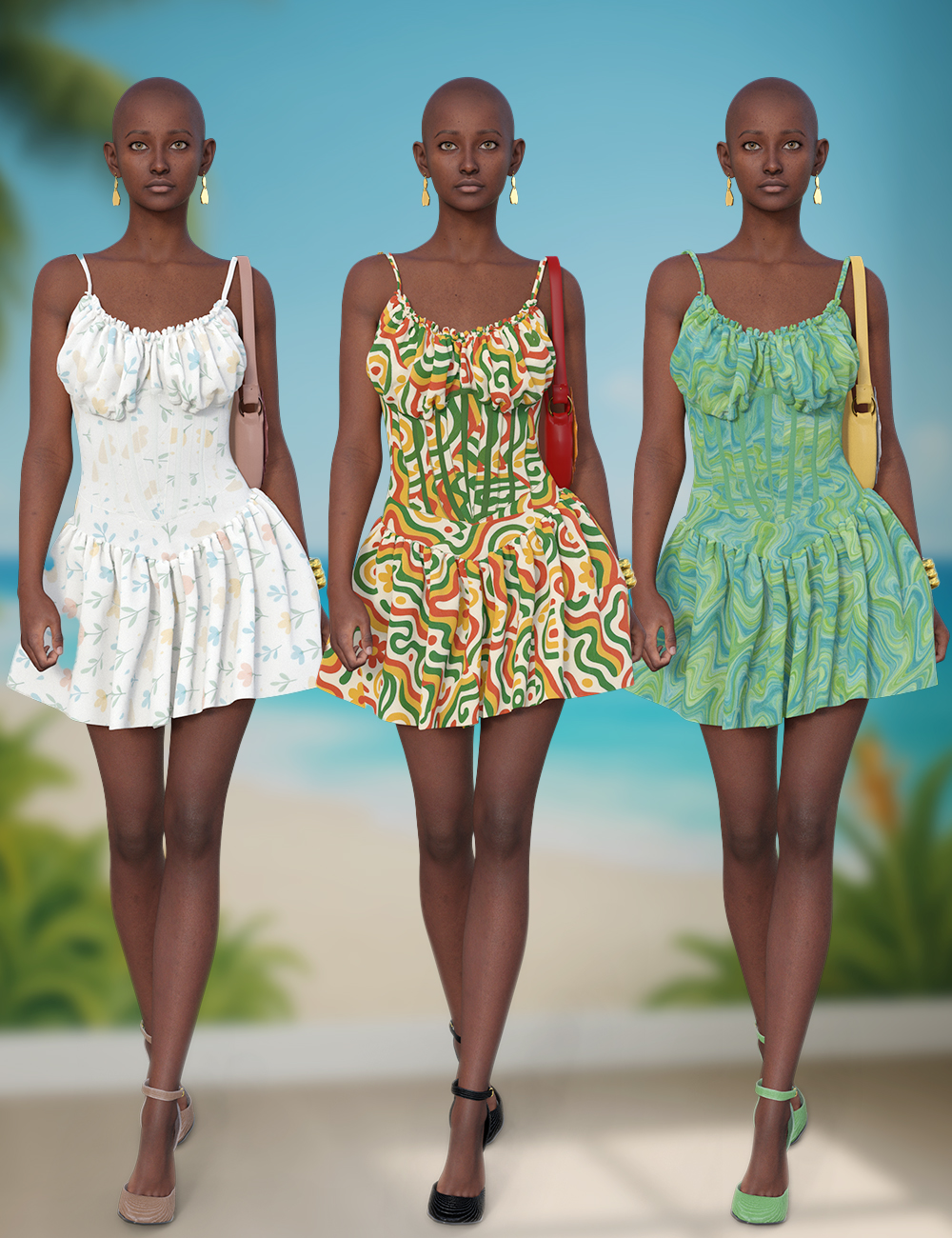 TIN Summer Cute Dress For Genesis 9 And 8 Female [Request]