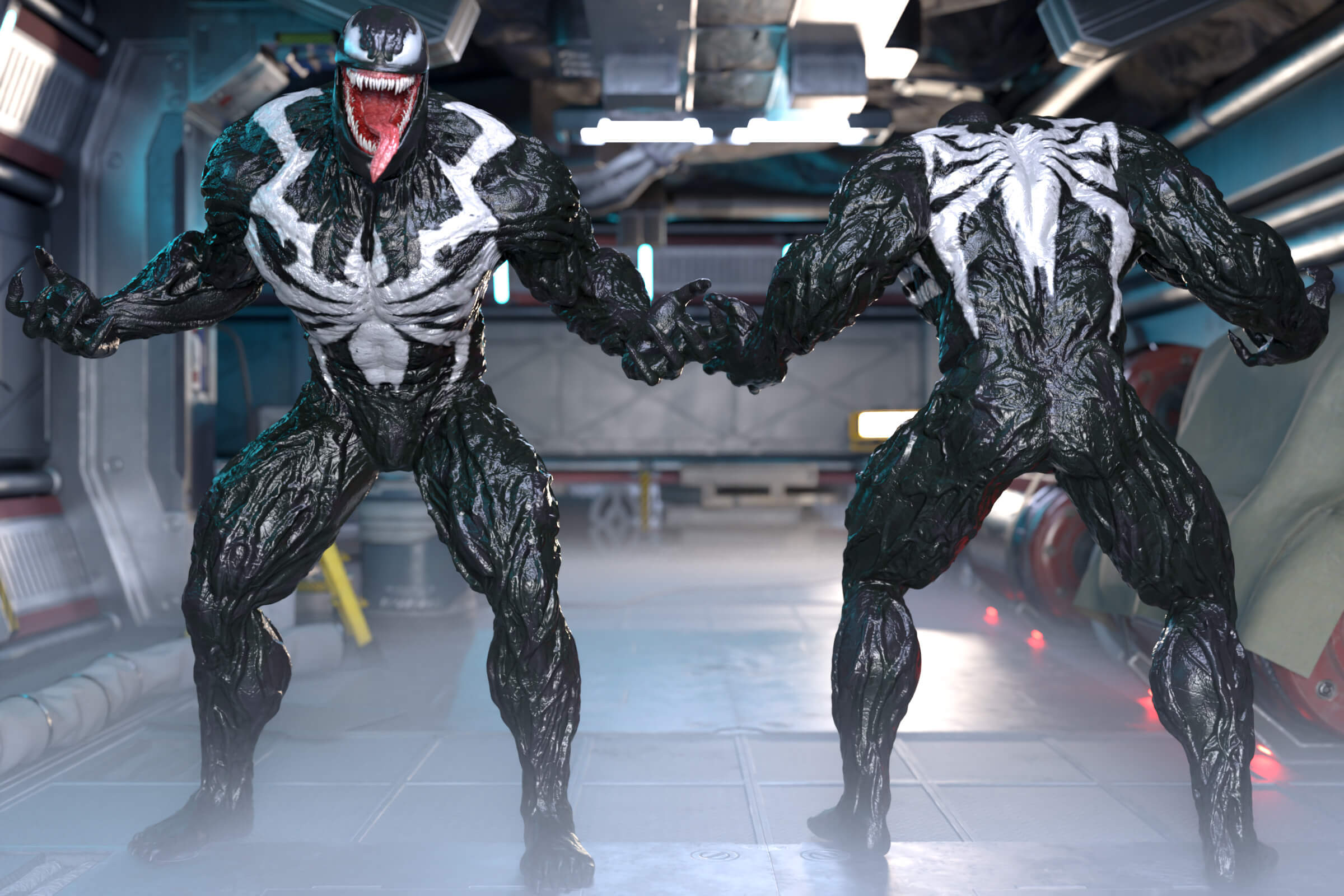 Venom For Genesis 9 2026 - Free Daz 3D Models