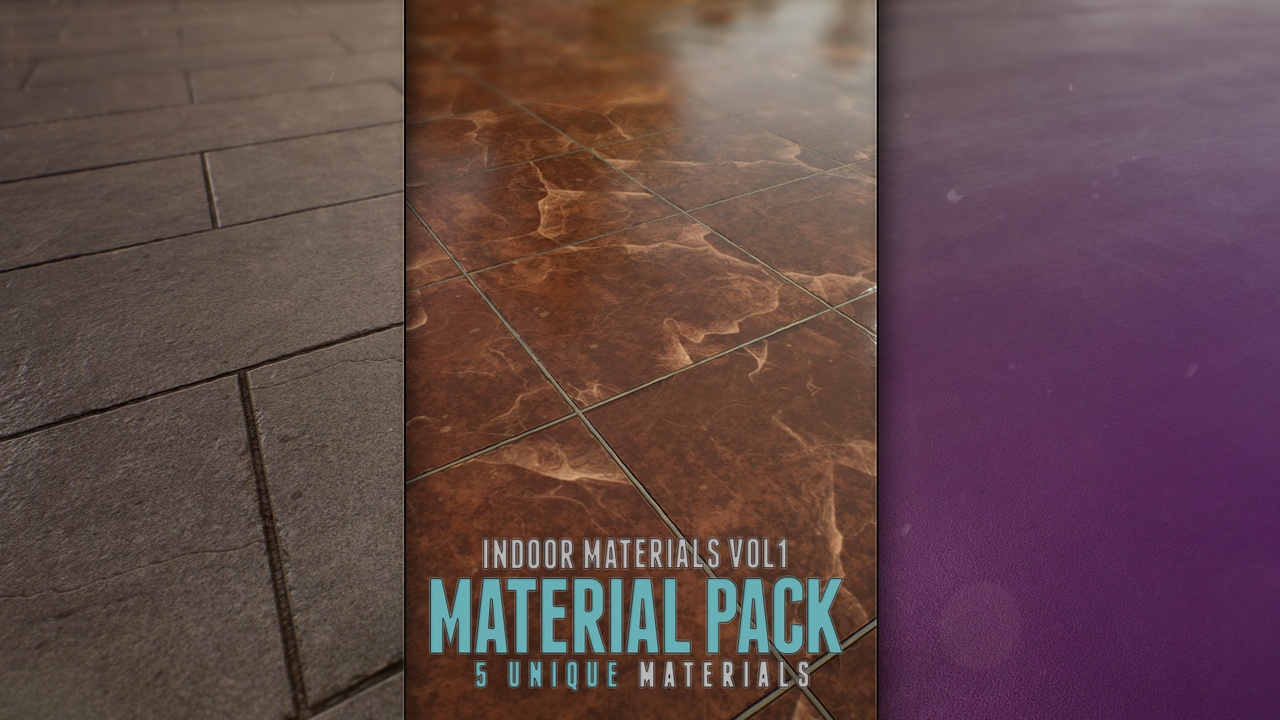 Indoor Material Pack Vol1 UE4.23 2026 - Free Daz 3D Models