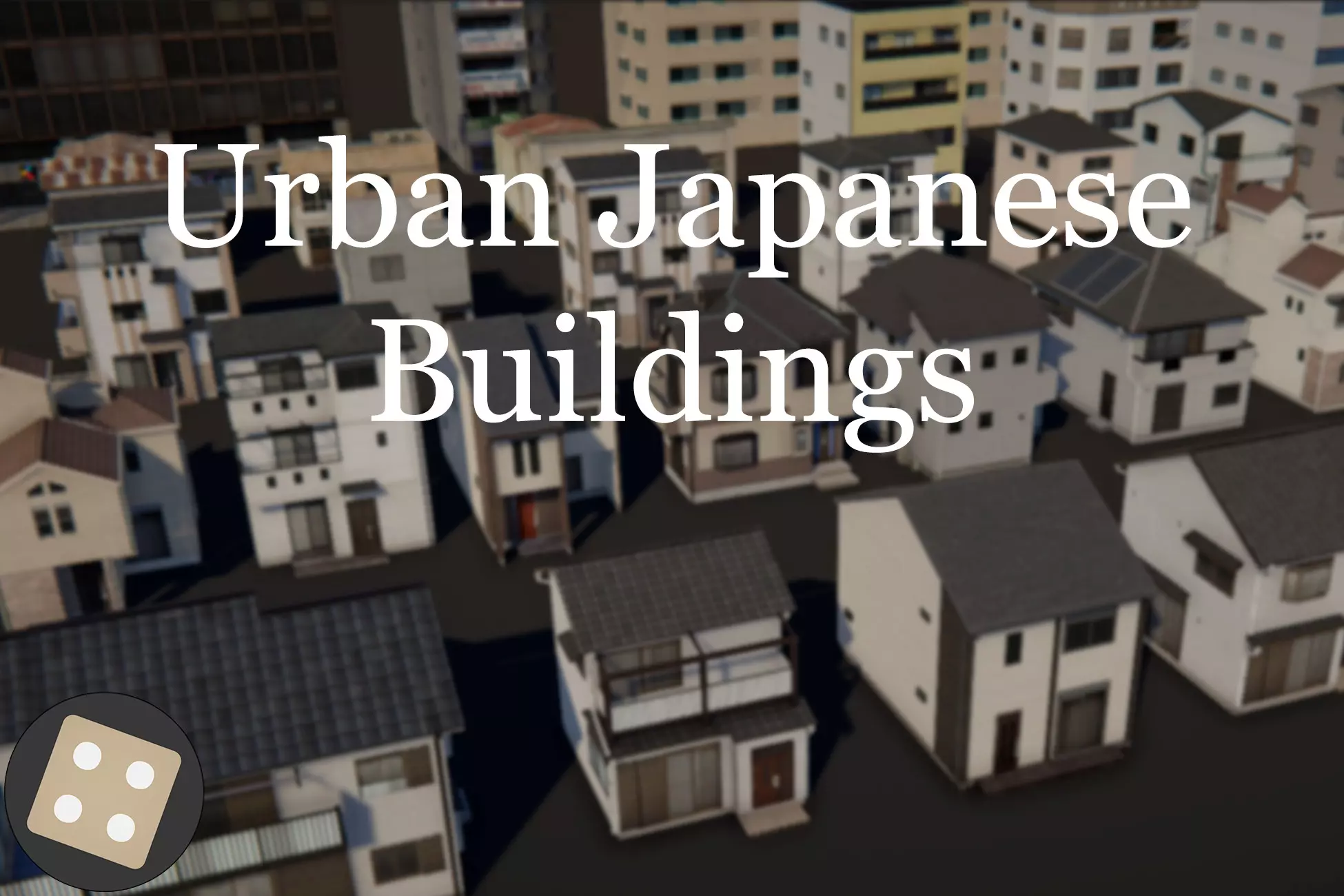 [Unity] Urban Japanese Buildings 2025 - Free Daz 3D Models