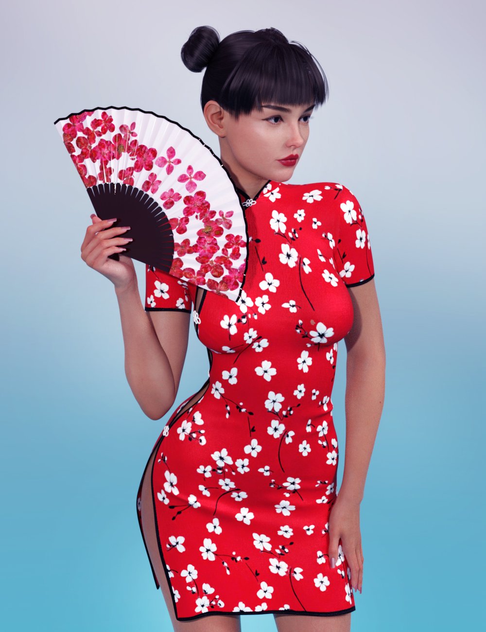 Etiquette Textures DForce Xiah Dress Genesis 9 And 8, 8.1 Female 2025 ...