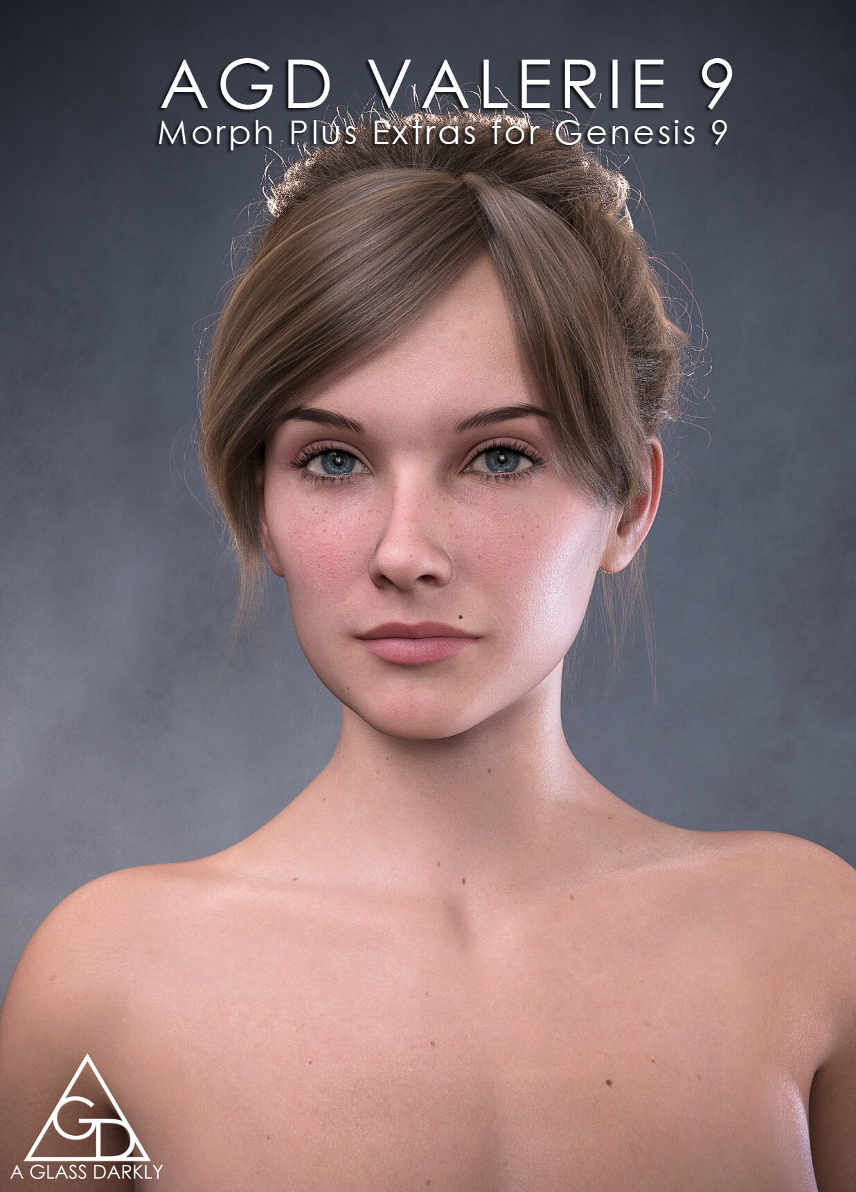 AGD Valerie 9 Character Morph Plus Extras For G9 2025 - Free Daz 3D Models