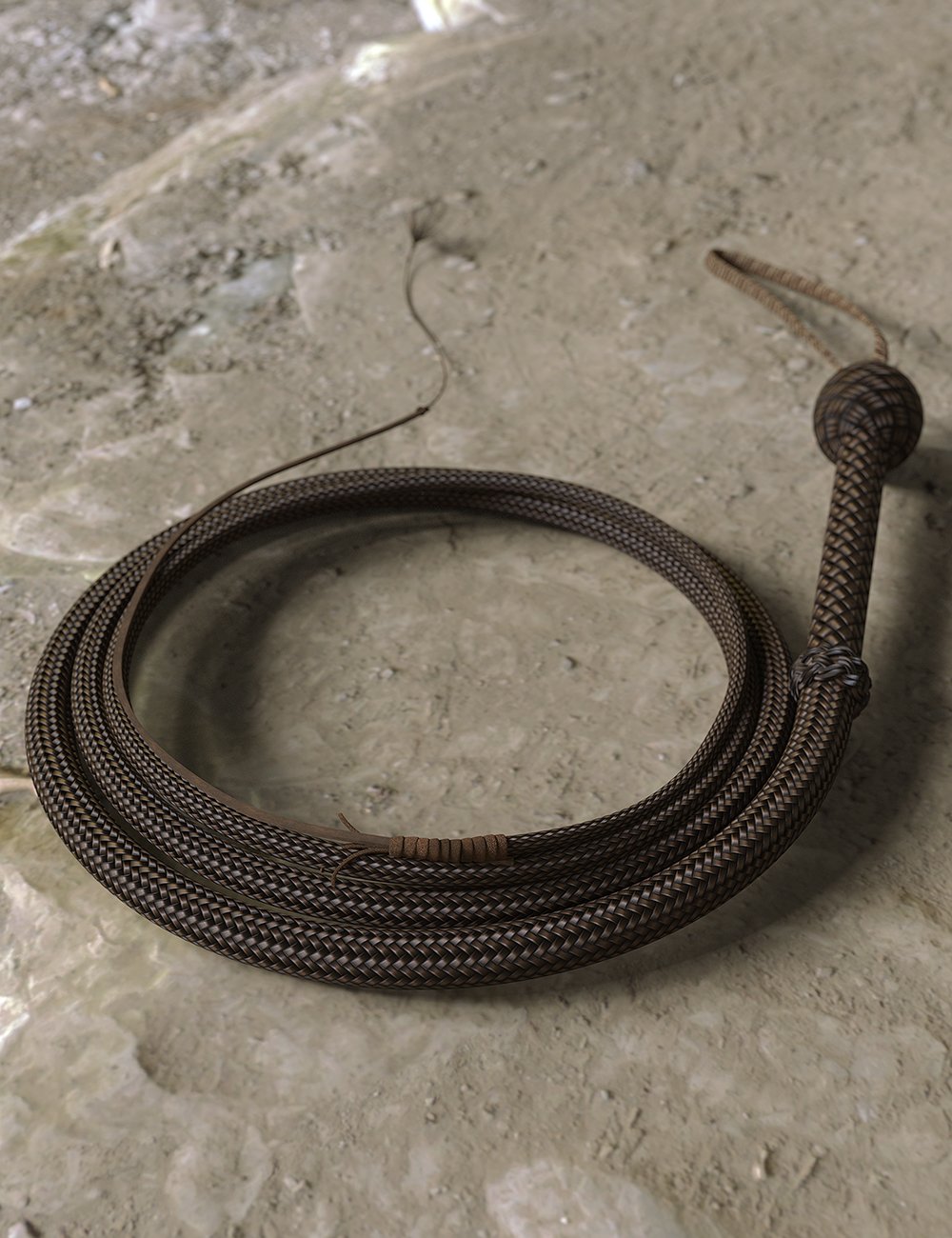 Fully Poseable Bull Whip 2026 - Free Daz 3D Models