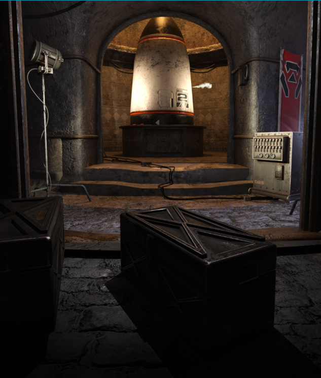 Underground War Room (Iclone) 2025 - Free Daz 3D Models