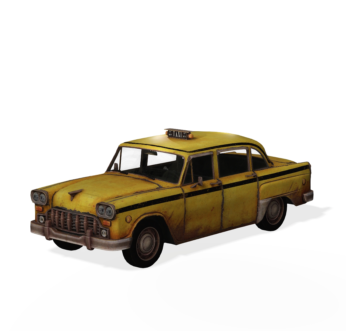 Yellow Cab NY (Iclone) 2026 - Free Daz 3D Models