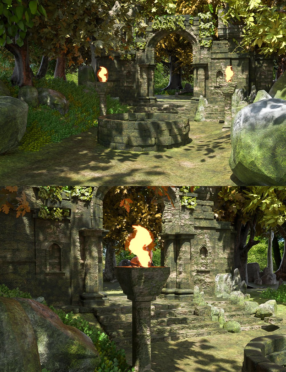 Ancient Forest Shrine [Request]