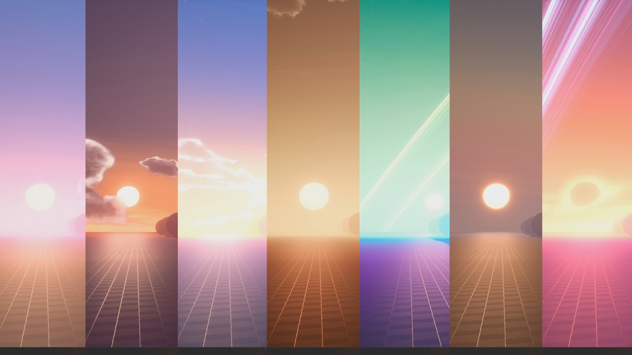 Stylized Dynamic Sky & Weather System 2025 - Free Daz 3D Models