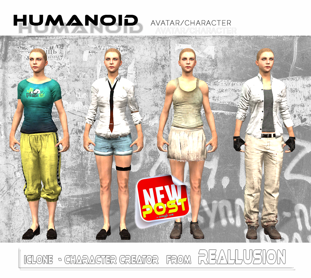 H_AioP_017 - ICLONE 2025 - Free Daz 3D Models