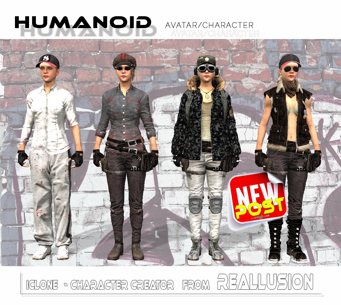 H_AioP_018 - ICLONE 2025 - Free Daz 3D Models