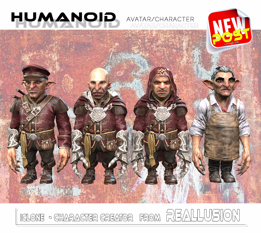 IClone - Free Daz 3D Models