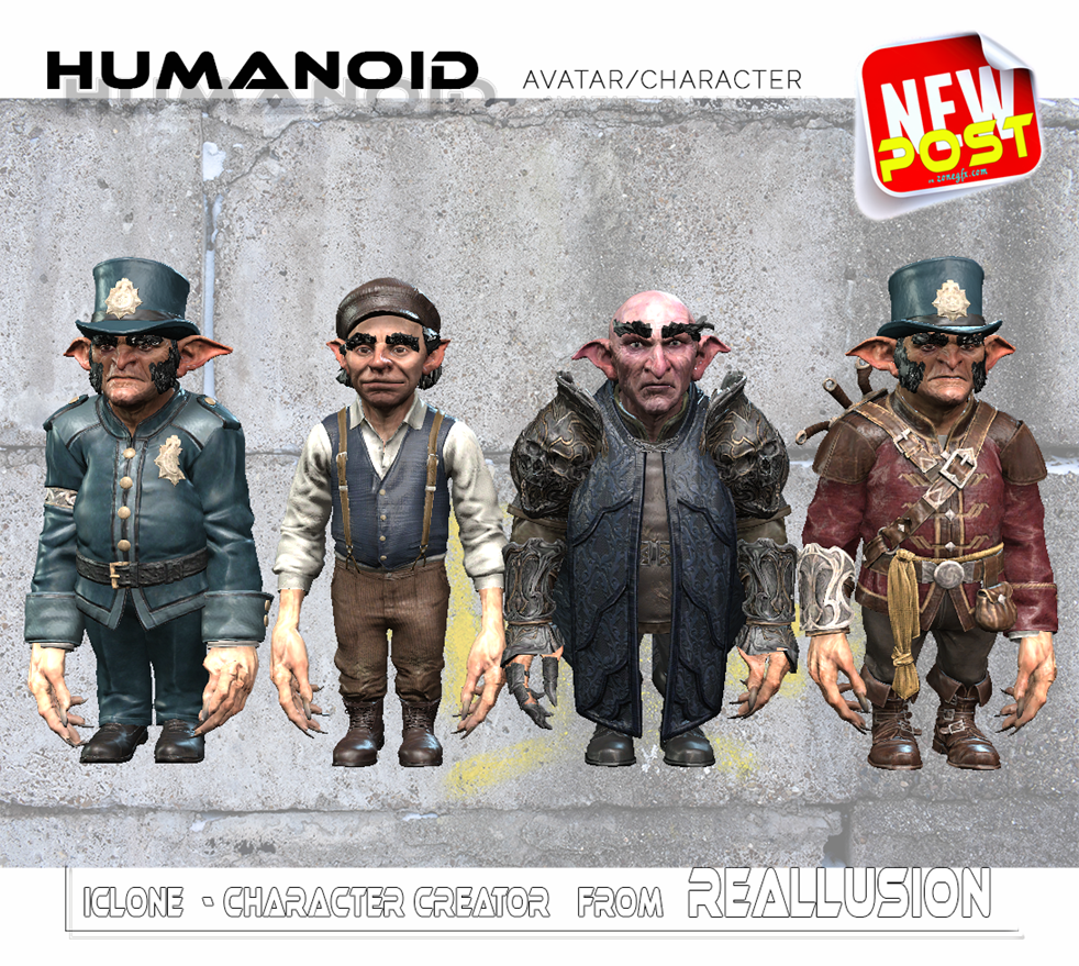 H_AioP_022 - ICLONE 2025 - Free Daz 3D Models