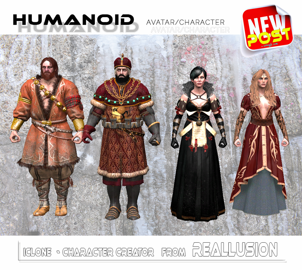H_AioP_030 - ICLONE 2026 - Free Daz 3D Models