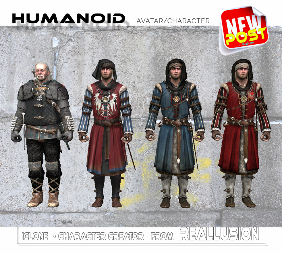 IClone - Free Daz 3D Models