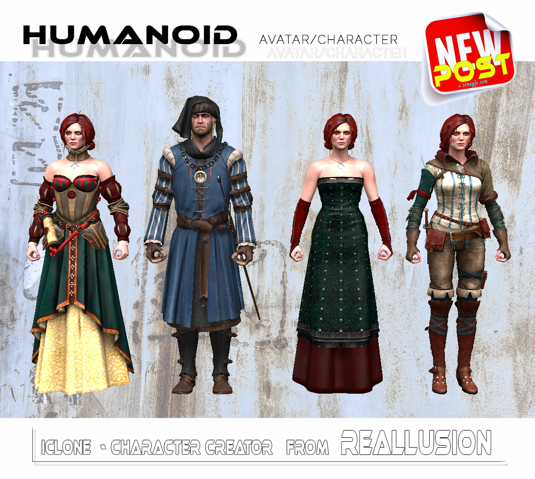 IClone - Free Daz 3D Models