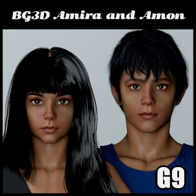 BG3D Amira And Amon For G9 [Request]