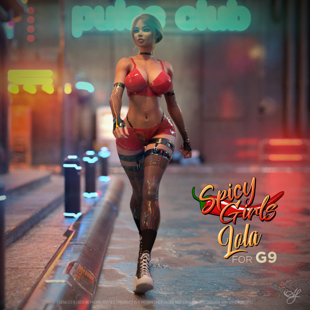 Spicy Skin & Spicy Girl Lola Bundle For G9 [Request]