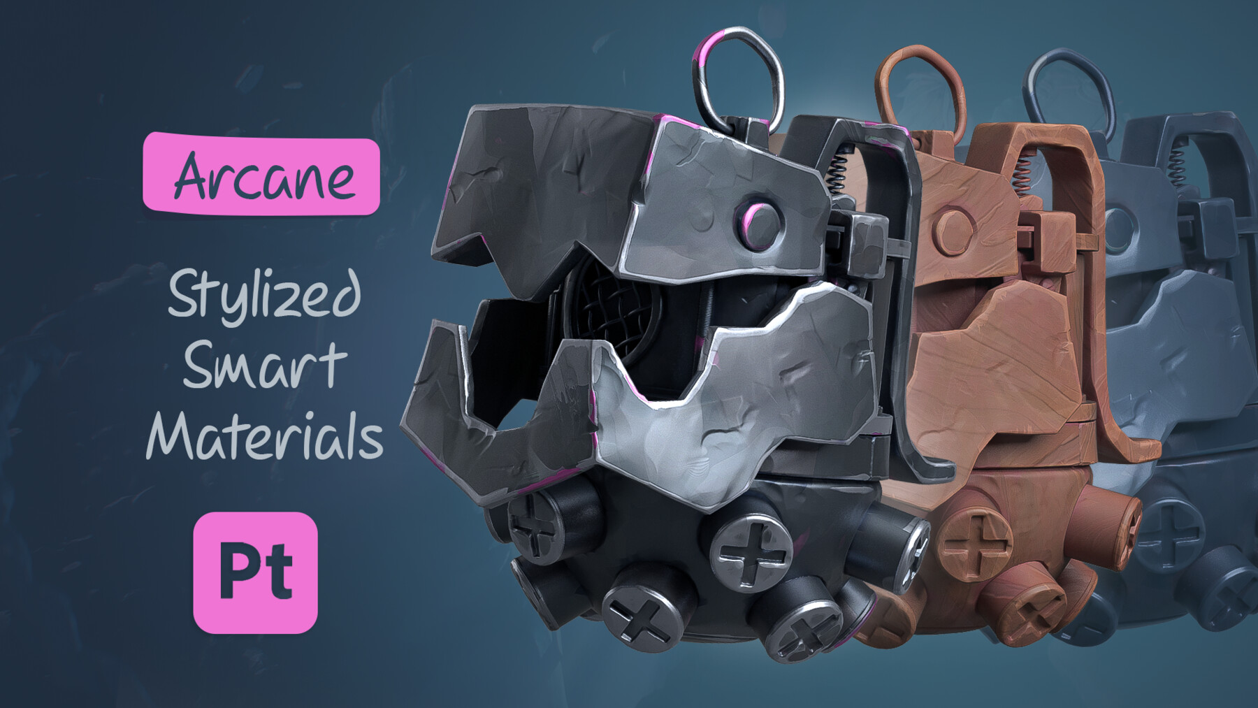 Stylized Smart And Base Materials | Arcane Style [Request]