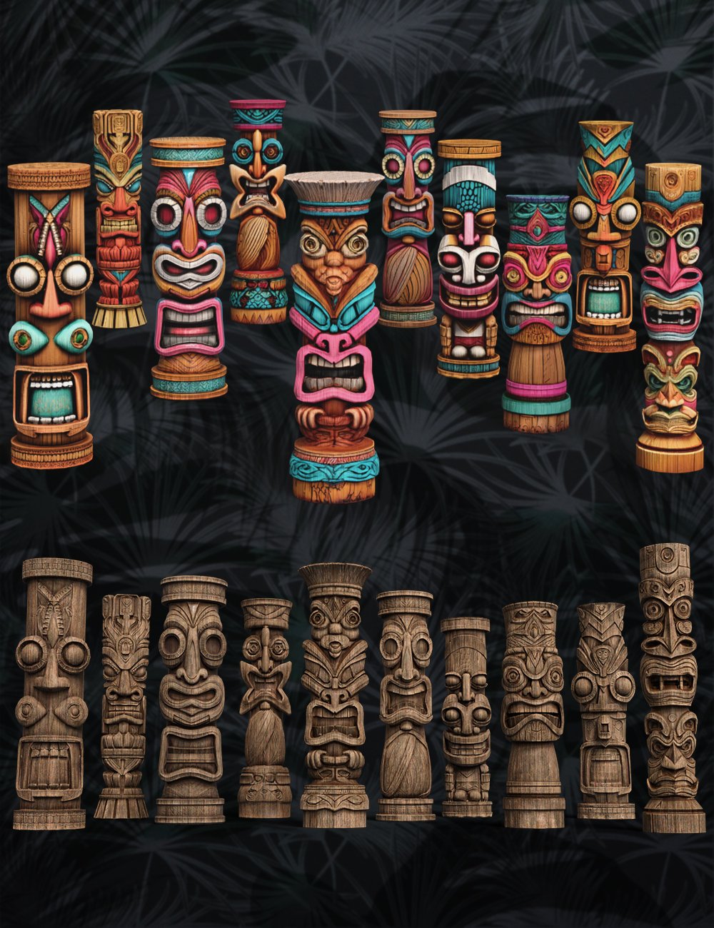 Tiki Totems [Request]