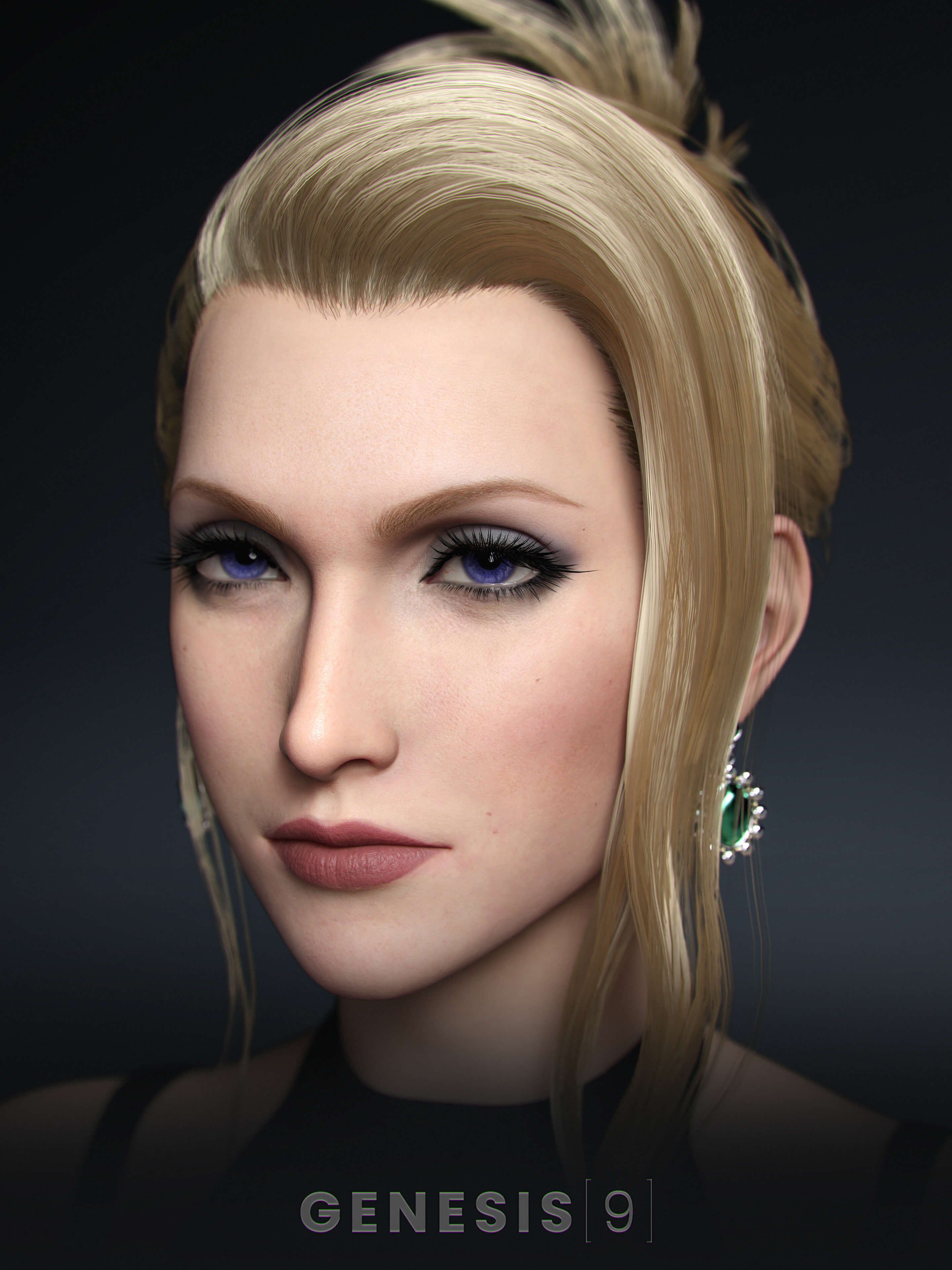 DW Scarlet For Genesis 9 2025 - Free Daz 3D Models