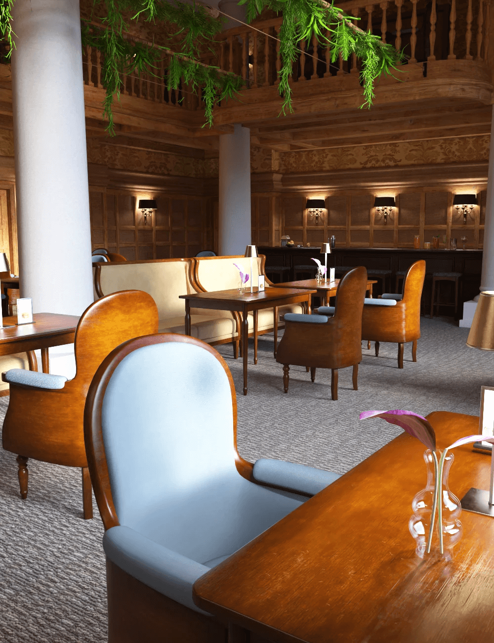 FG Atmosphere Lounge 2025 - Free Daz 3D Models