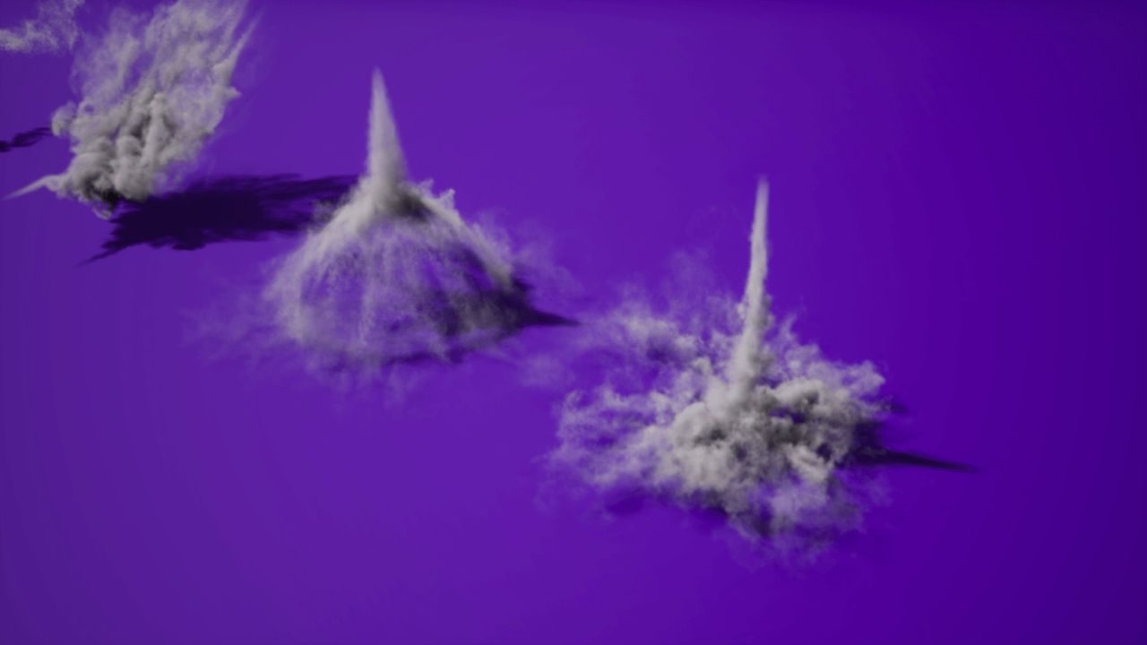 Smoke Burst FX VDB UE5.4 2026 - Free Daz 3D Models