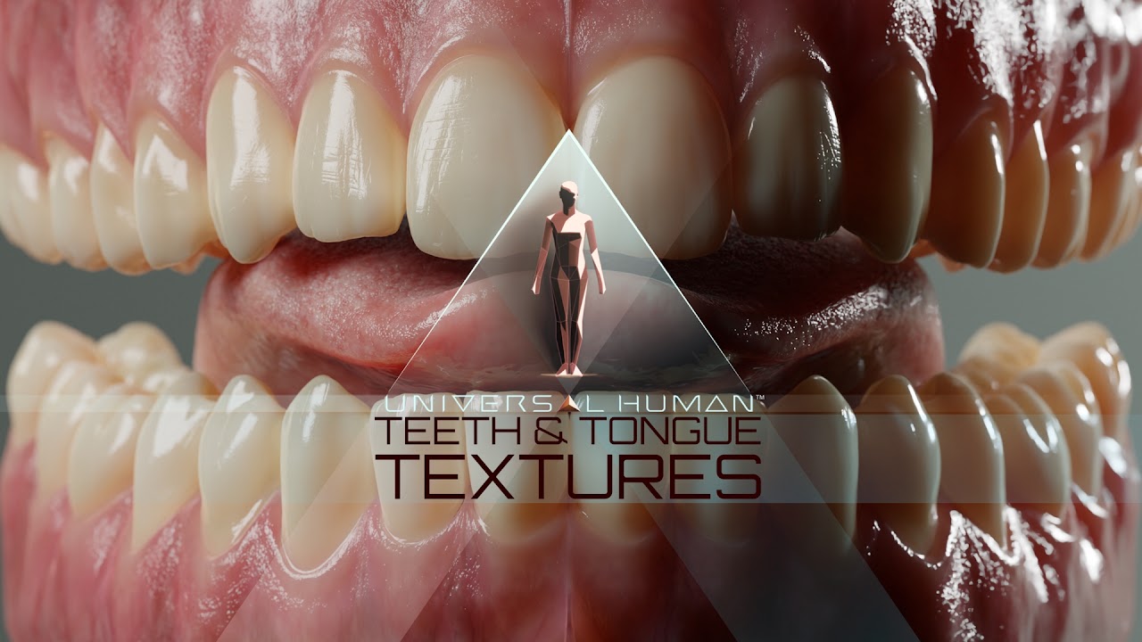 UNIVERSAL HUMAN TEETH & TONGUE TEXTURES [Request]