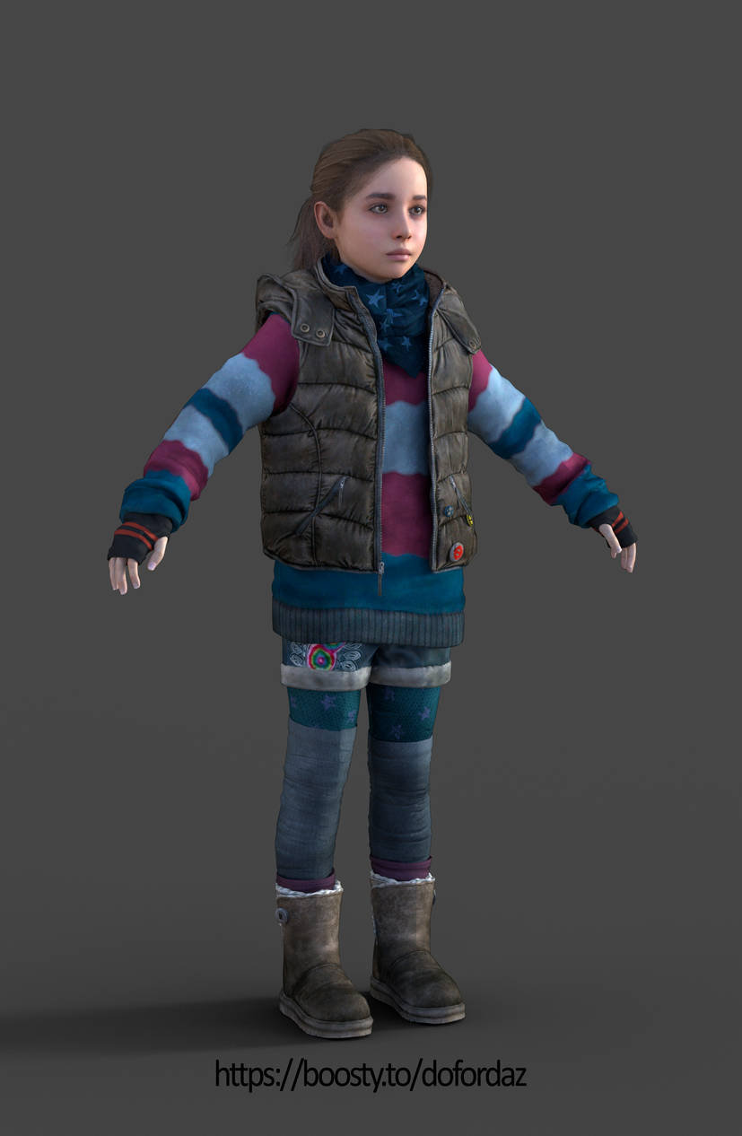 Alice Detroit: Become Human For Genesis 8 Female 2025 - Free Daz 3D Models