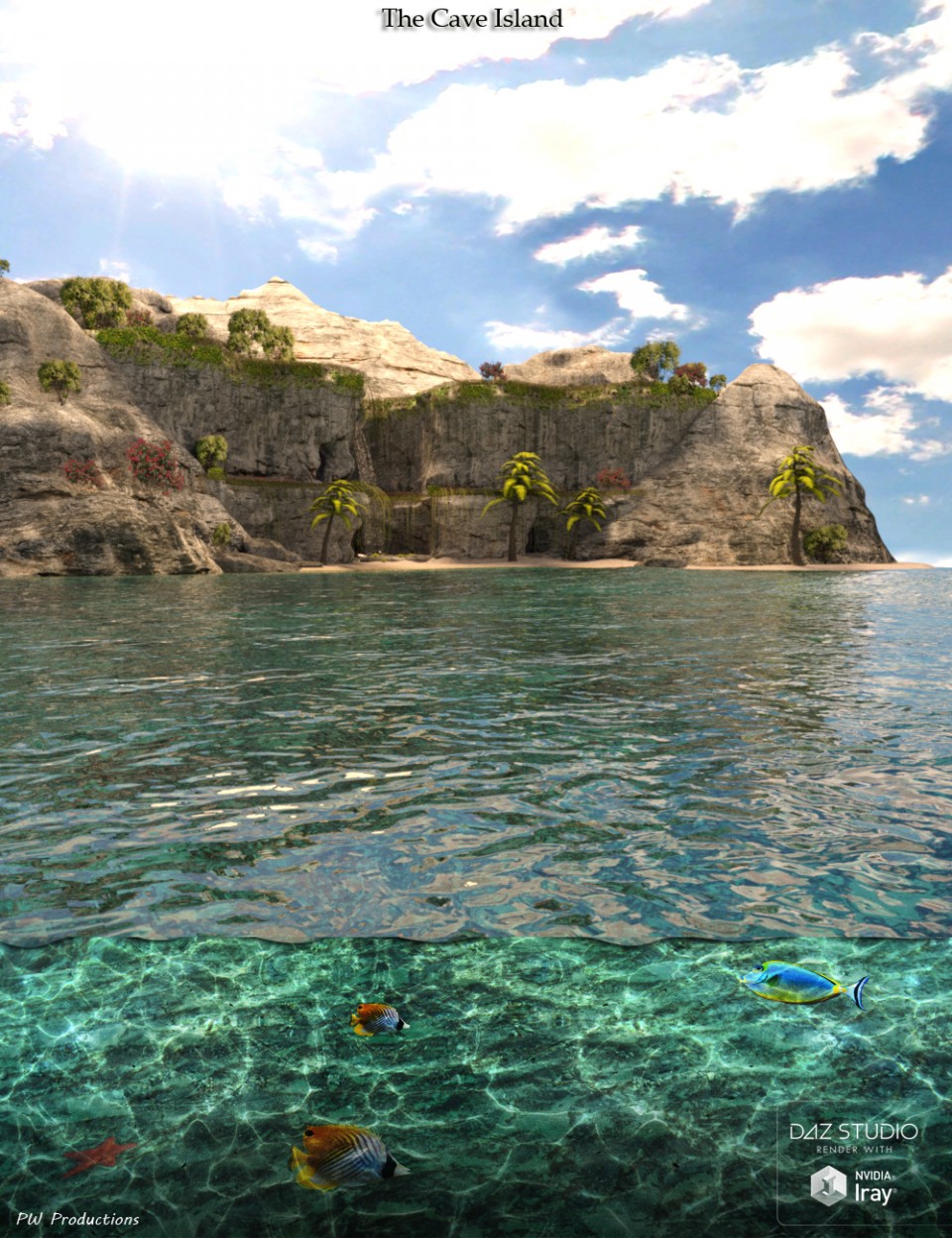 The Cave Island 2026 - Free Daz 3D Models