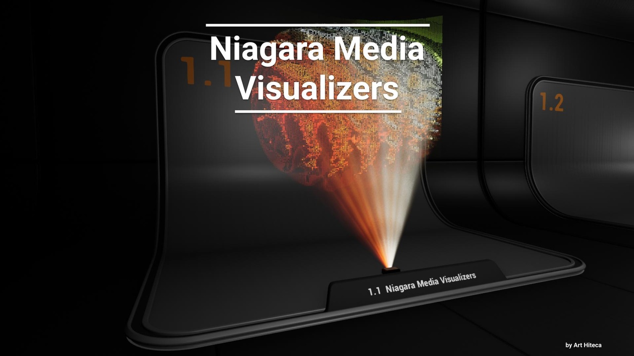 Niagara Media Visualizers [UE5.3] 2026 - Free Daz 3D Models