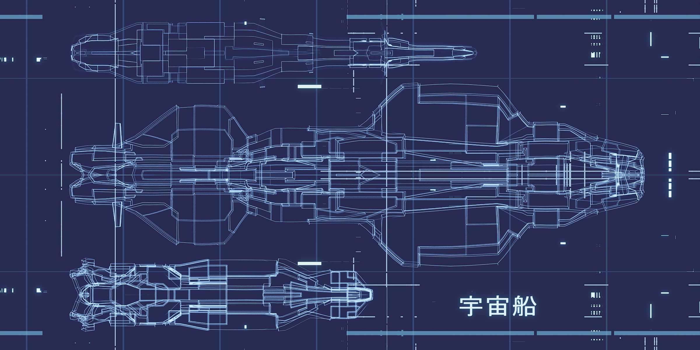 Random Starship V2.0 (Blender 4.4 - 4.5) 2025 - Free Daz 3D Models