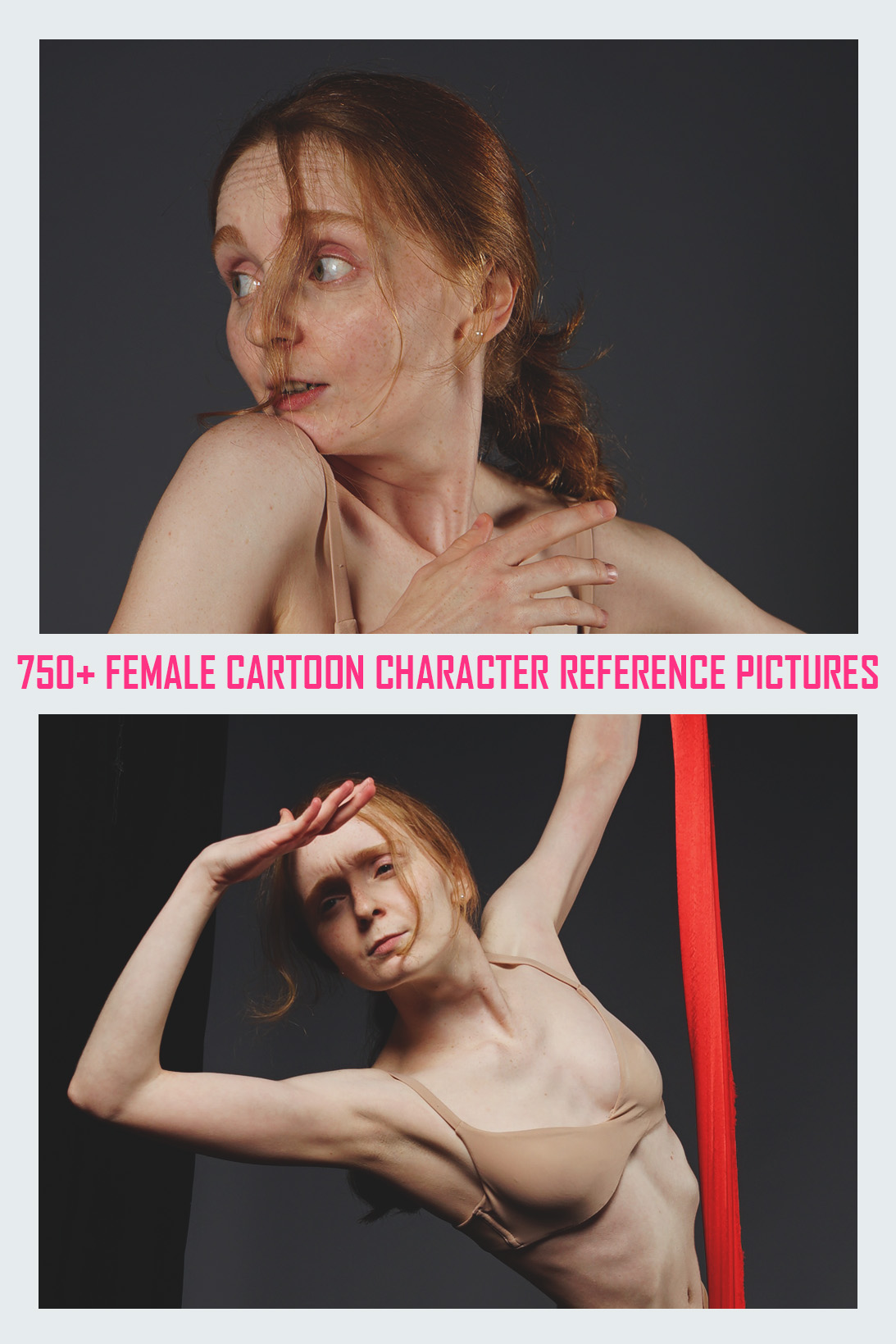 750+ Female Cartoon Character Reference Pictures 2025 - Free Daz 3D Models