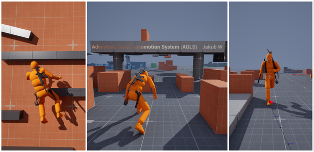 UE 5.5 – Adventure Game Locomotion System V1.3 2025 - Free Daz 3D Models