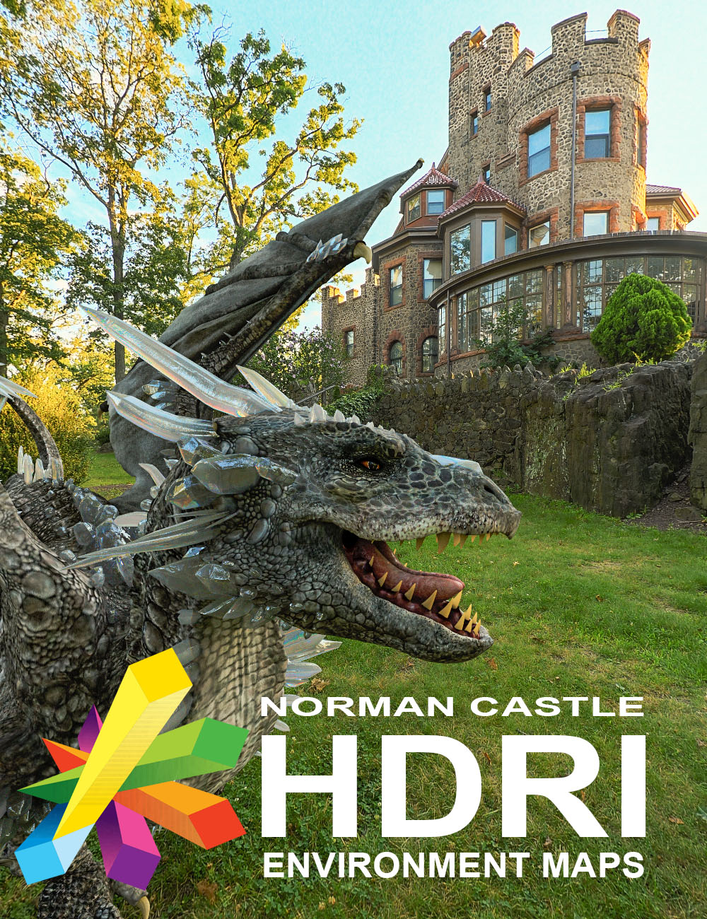 MEC4D HDRI Norman Castle - Megapack 2025 - Free Daz 3D Models