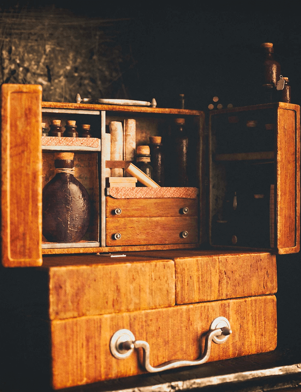 FN Vintage Medical Kit 2026 - Free Daz 3D Models